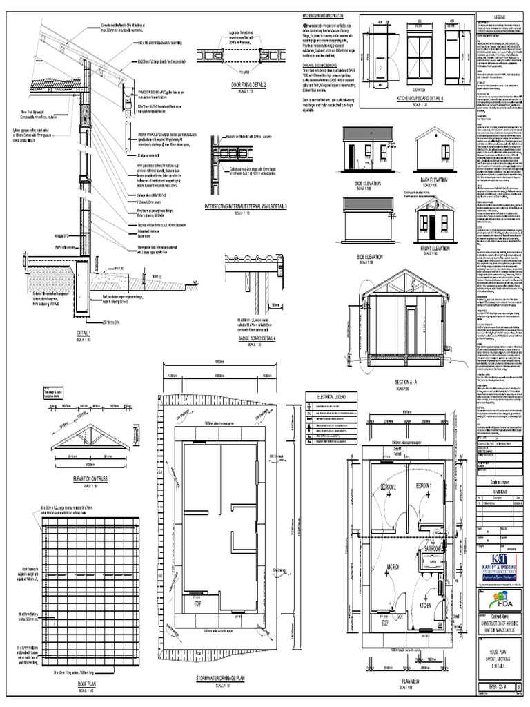 Annexure 3 6919A-02 - M - Rev B-RDP House Plan Type A | PDF