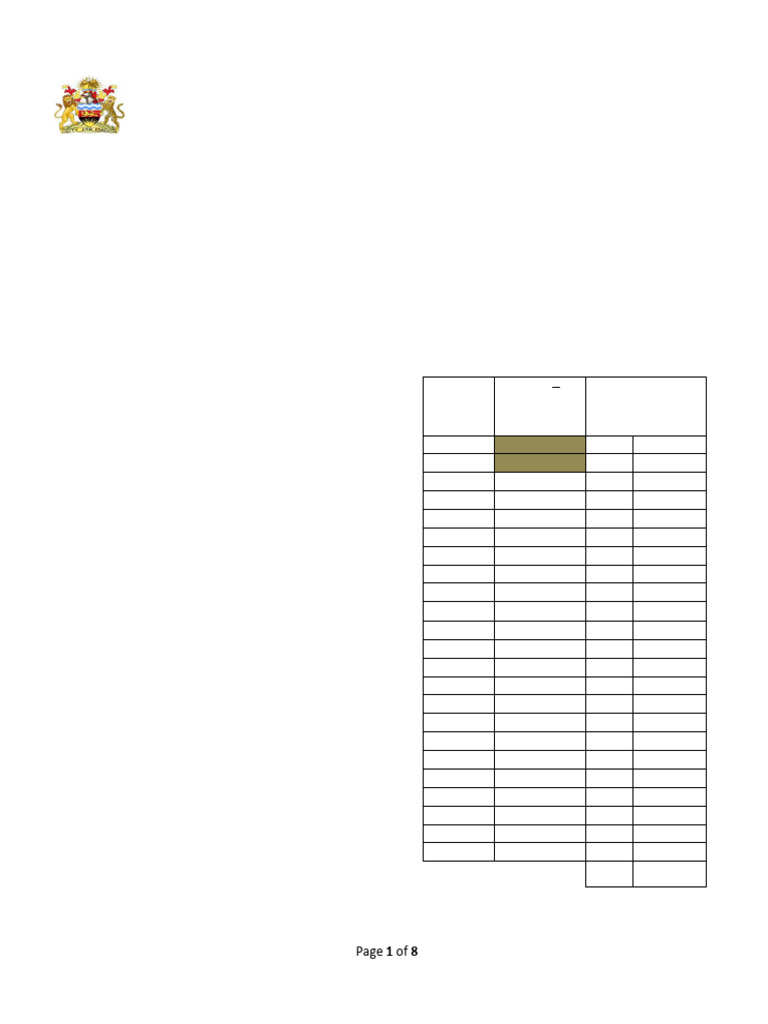 STD 8 - SES PAPER | PDF