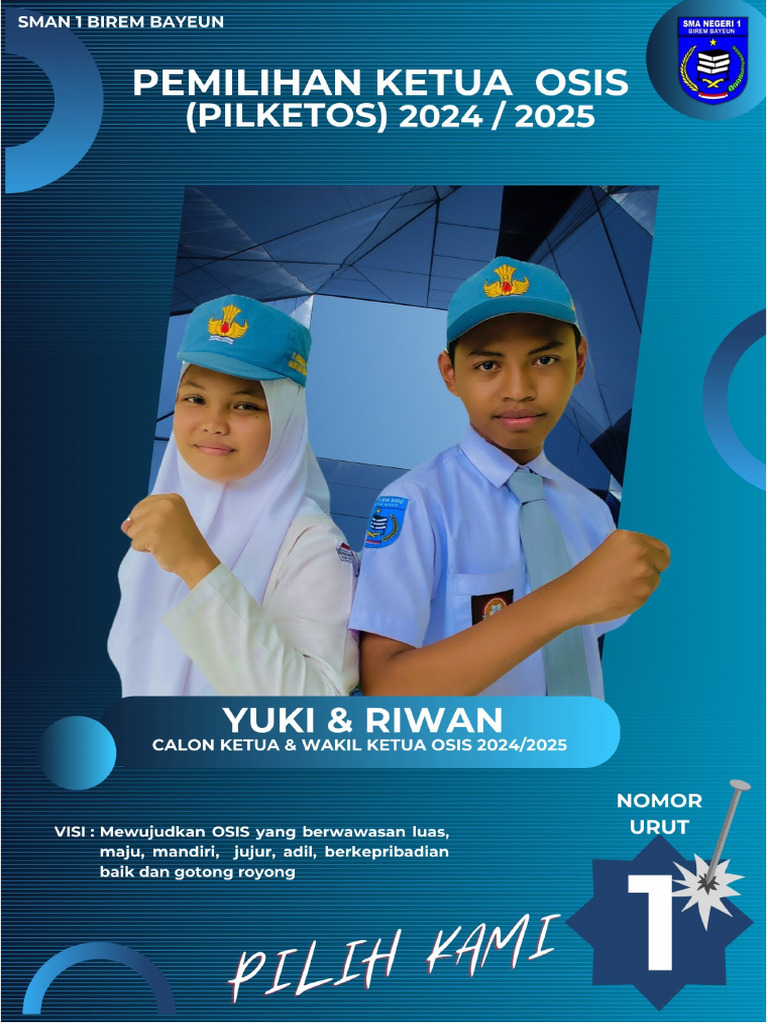 Poster Calon OSIS | PDF