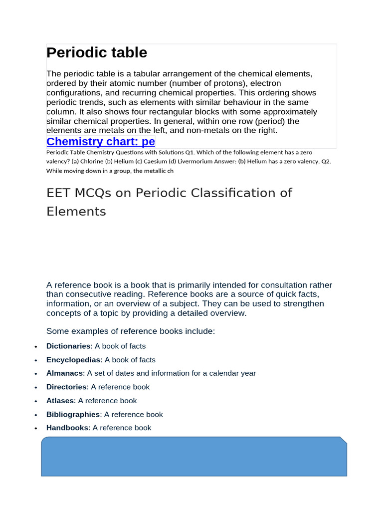 Understanding the Periodic Table | PDF | Social Science