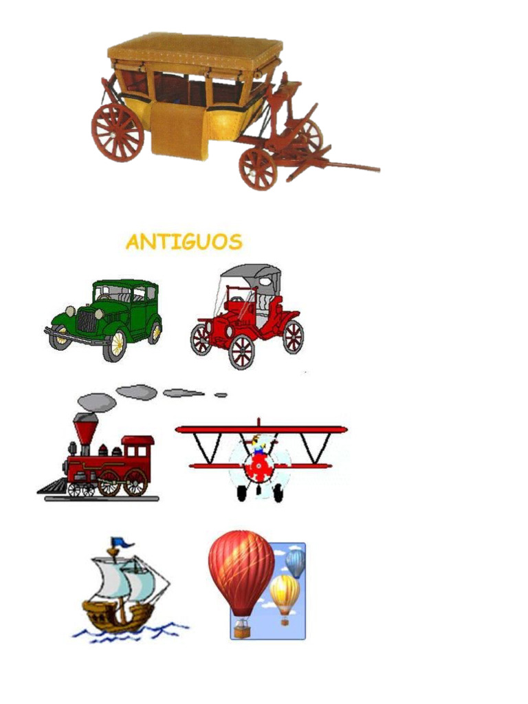 medios de transporte antiguos | PDF