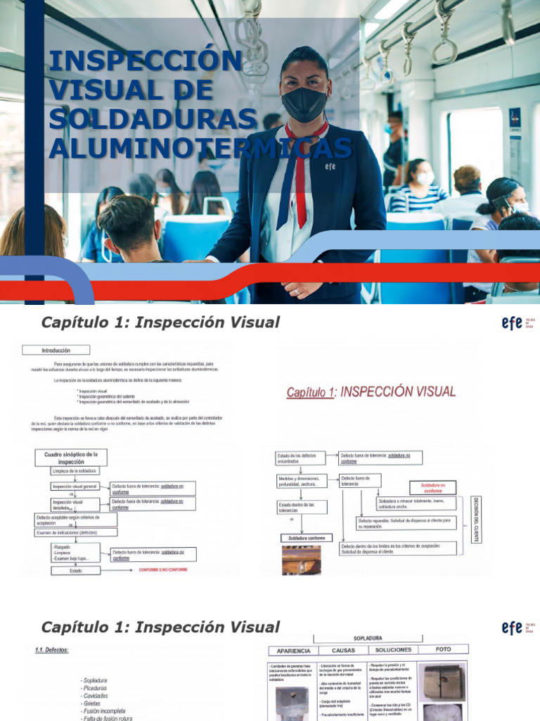 Inspección Visual Soldadura Aluminotermica | PDF