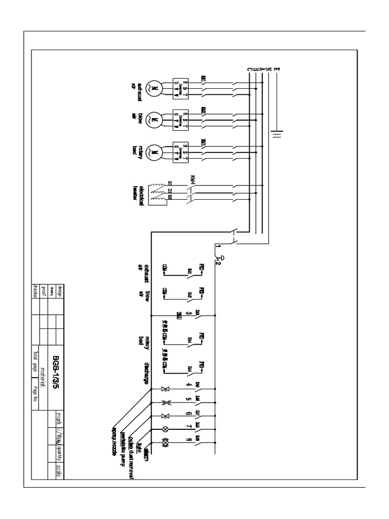 BGB-1-2-5 Electrical Drawing | PDF
