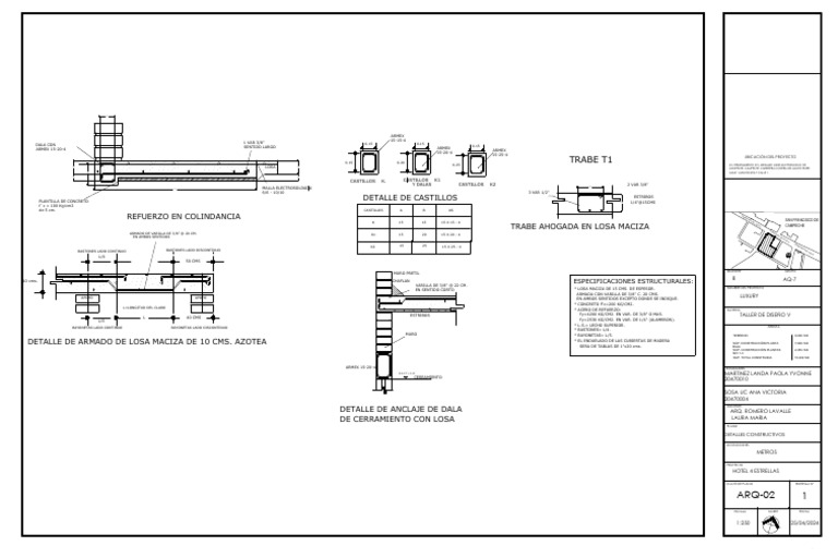 Detalles Constructivos | PDF
