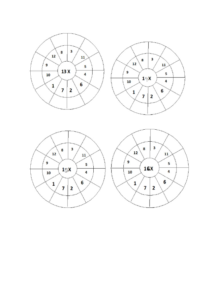 Circle Drills 13 To 20 | PDF
