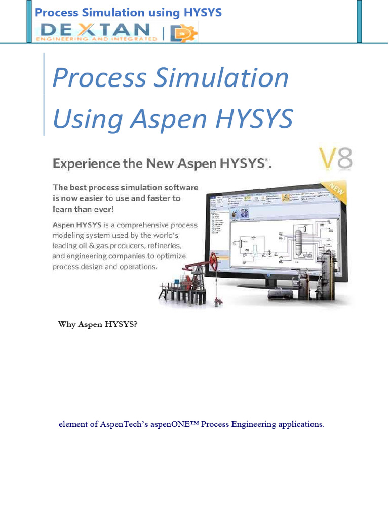 HYSYS Process Simulation Training Guide | PDF | Chemistry | Process ...