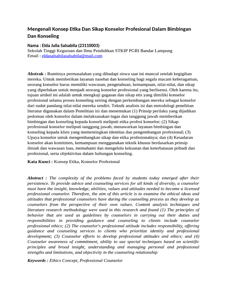 Elda Julia Salsabila | PDF