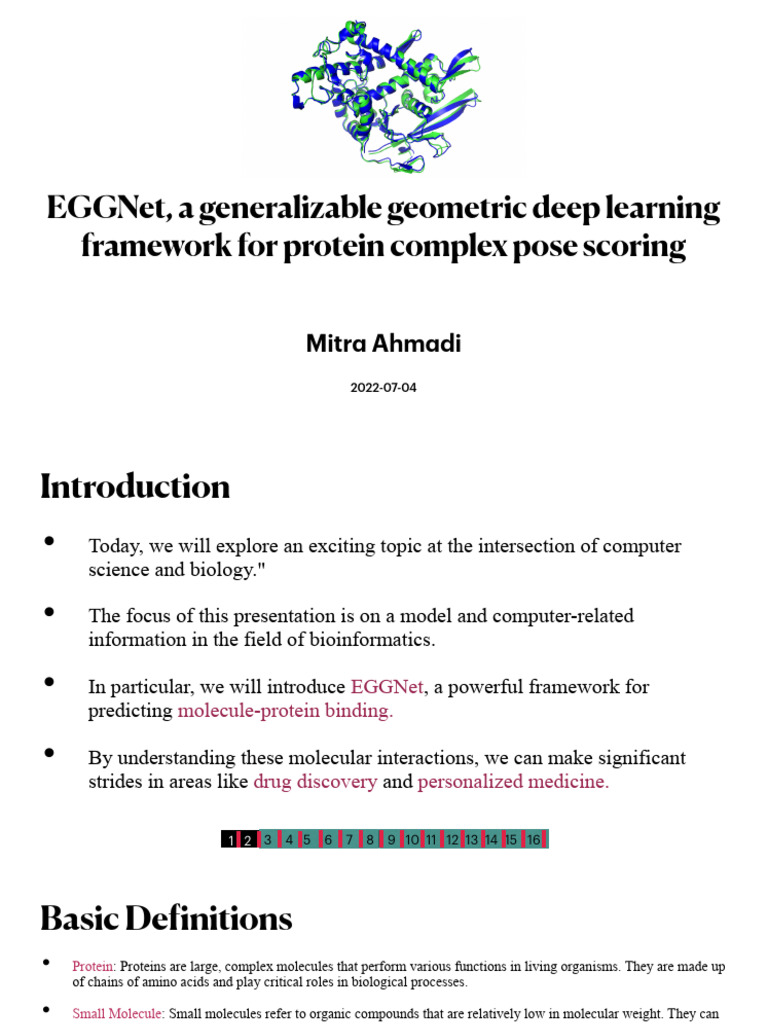 EGGNet, A Generalizable Geometric Deep Learning Framework For Protein Complex Pose Scoring | PDF ...