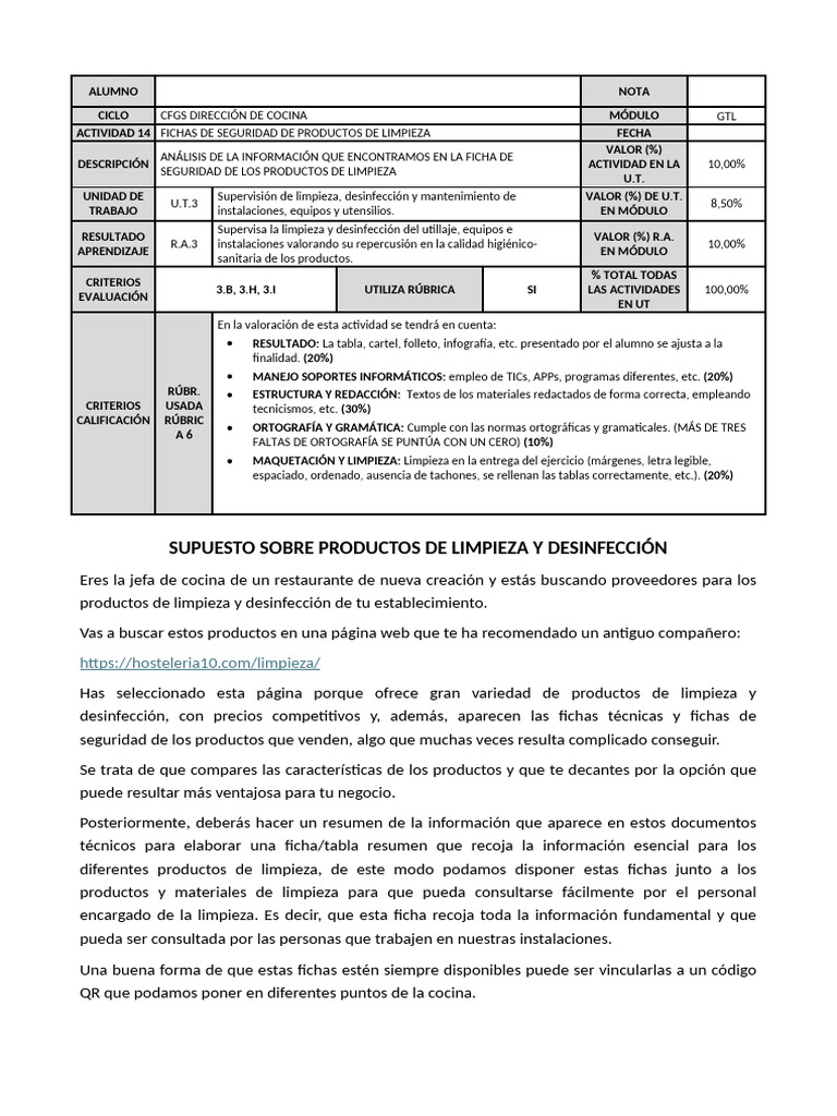 Actividad 14 | PDF | Informática
