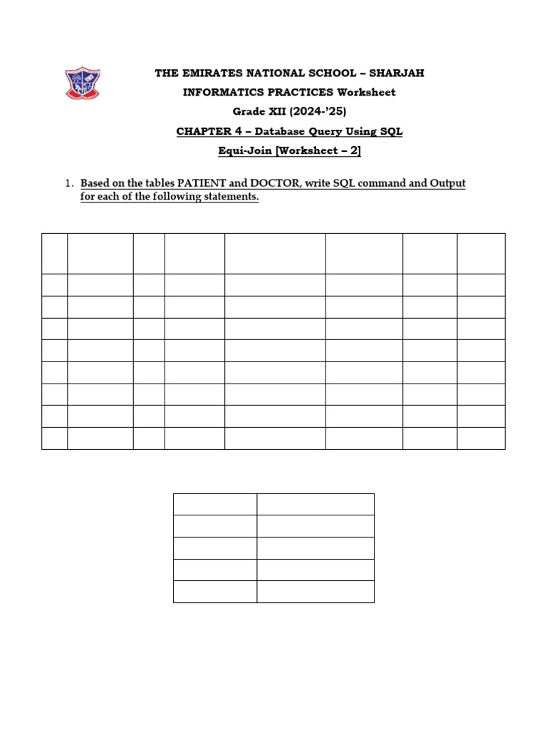 revision ws 2 | PDF | Data | Data Management Software