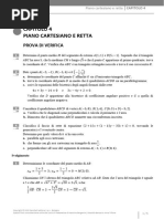 Verifica Enti Fondamentali Geometria Ottobre 2022 | PDF