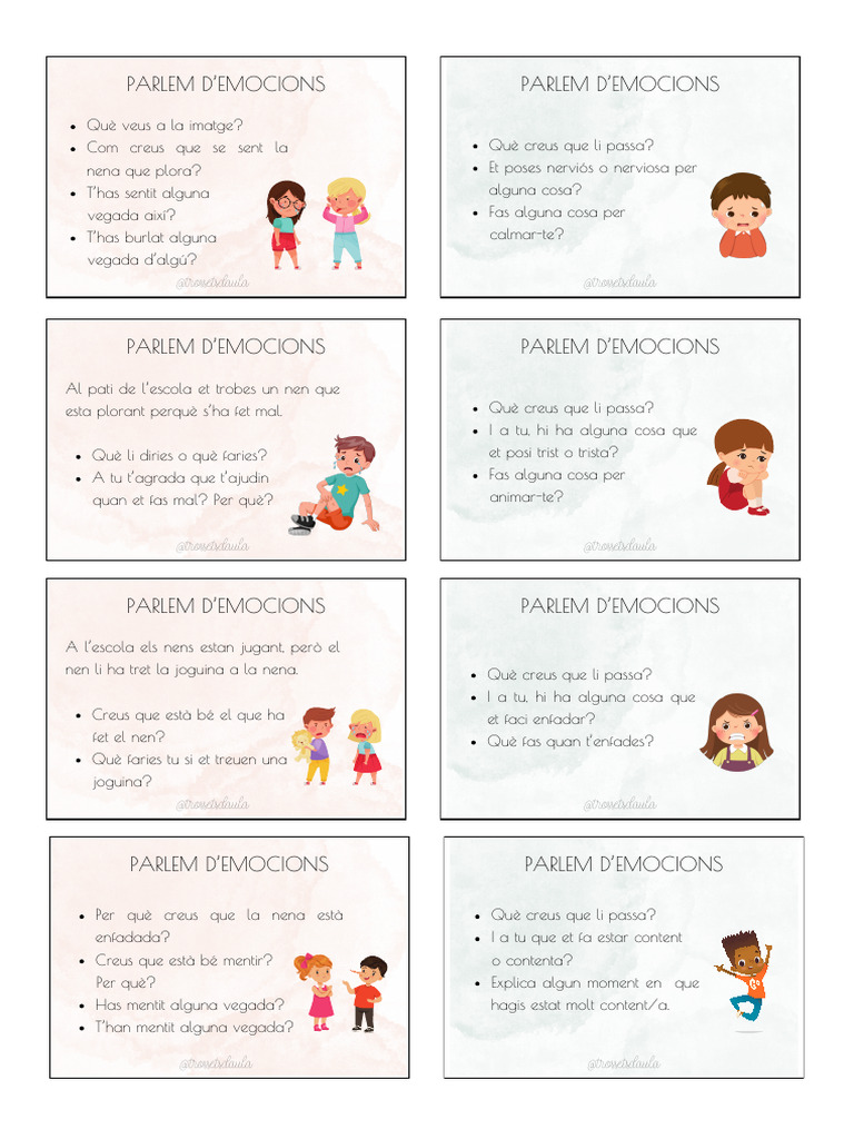 Parlem D'emocions | PDF
