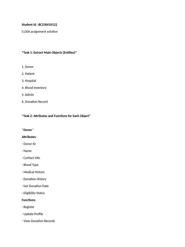 cs304 Real Actual Solu | PDF