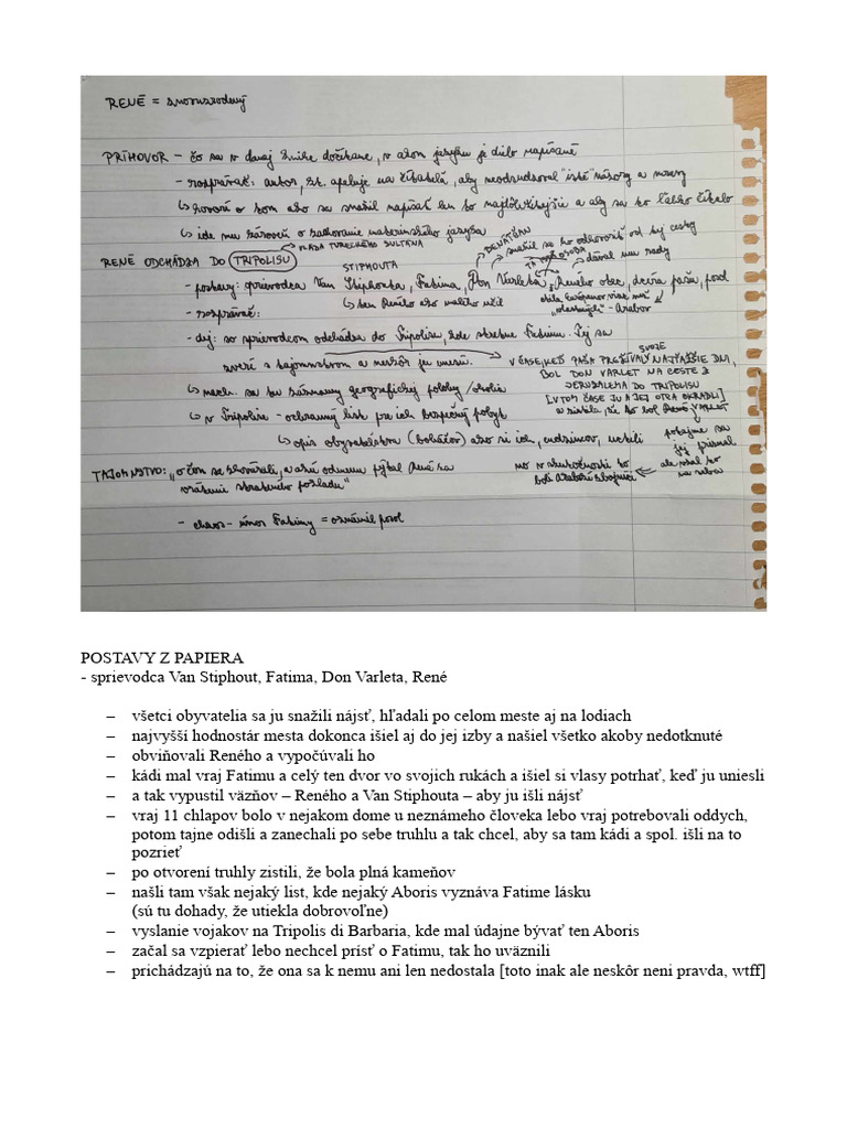 René Poznámky | PDF