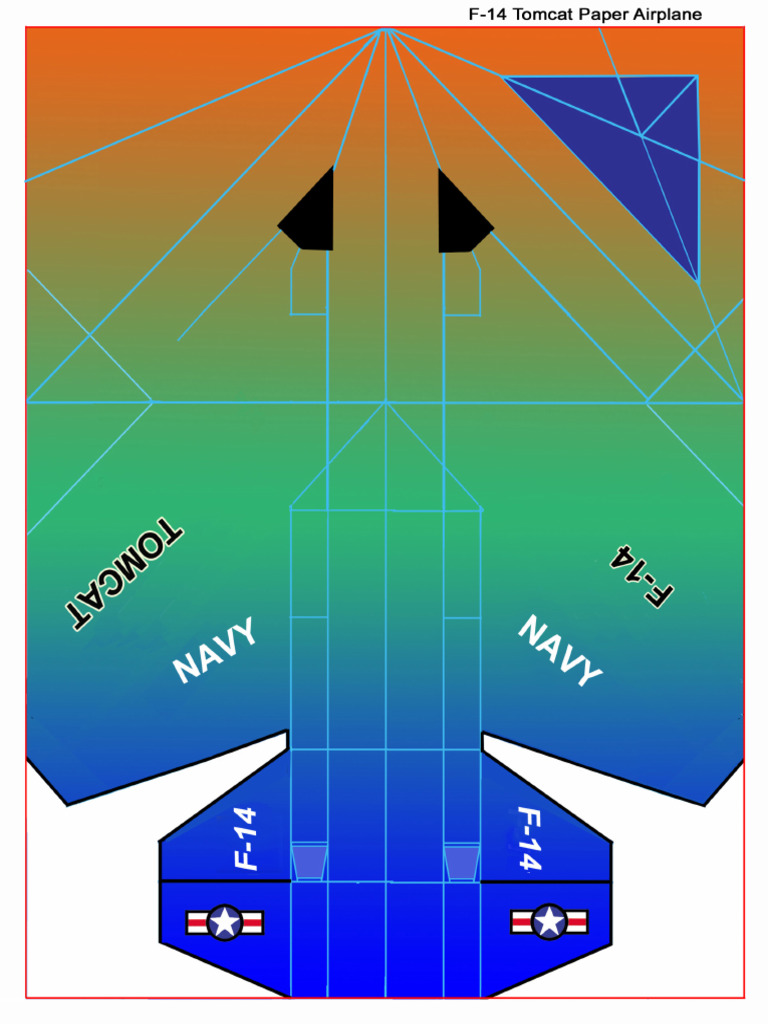 Template 4 5 F 14 Tomcat | PDF