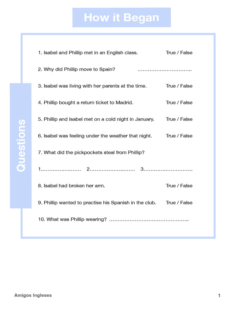 Amigos Ingleses: A Language Journey | PDF | Foreign Language Studies