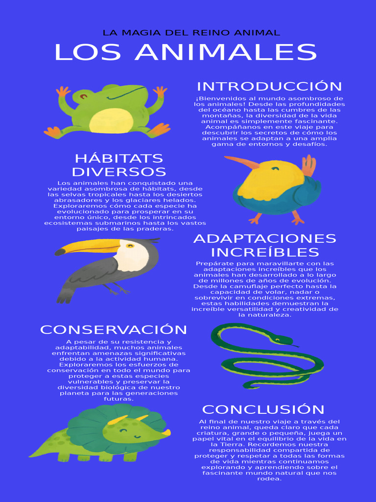 Adaptaciones y conservación animal | PDF | Evolución | Habitat