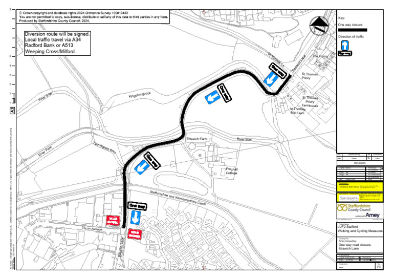 One Way Baswich Lane | PDF