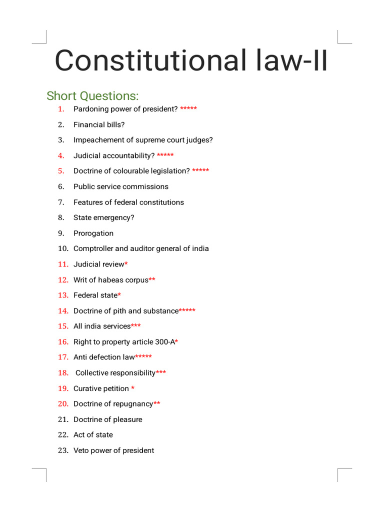 Constitutional law | PDF | Judiciaries | Constitution