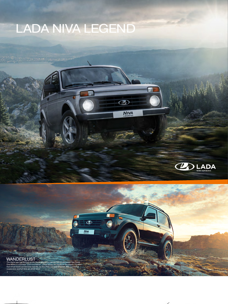 LADA Niva Legend-Brochures en | PDF | Car | Automotive Industry