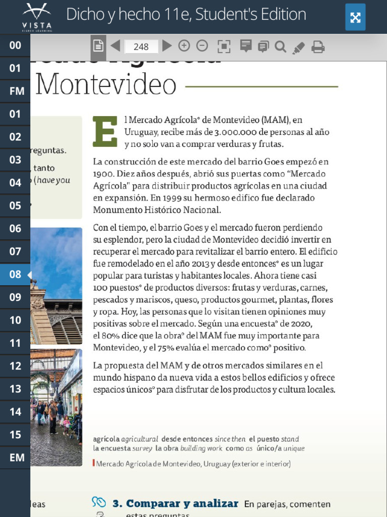 VHL - Dicho y Hecho 11e, Student's Edition | PDF