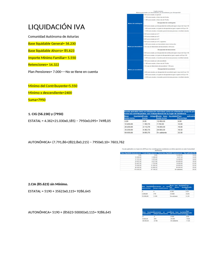 Ejercicios IRPF | PDF | Euro | Economias