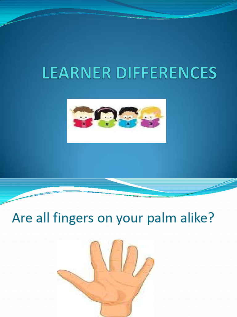 Learner Differences | PDF | Personality Type | Learning Styles