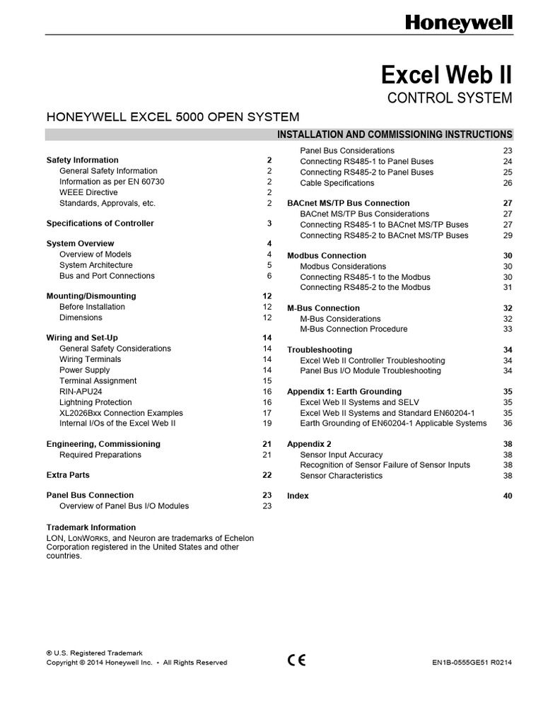 Excel Web II: Control System | PDF | Usb | Network Interface Controller