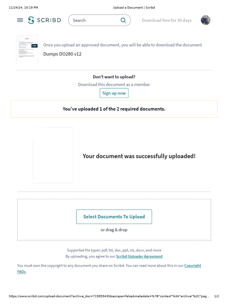 Dumps DO280 v12: Your Document Was Successfully Uploaded! | PDF