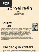 Sproeireen D.J Opperman | PDF