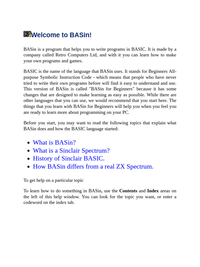 Documentation | PDF | Basic | Computer Engineering