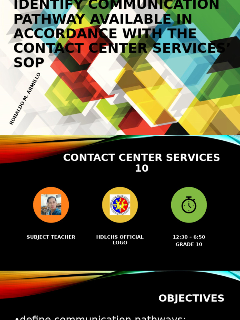 Communication Pathways in Call Centers | PDF | Communication ...