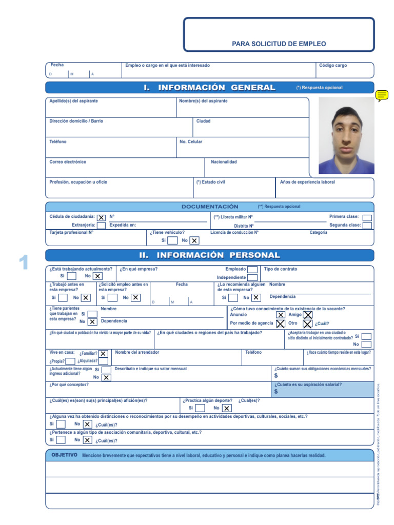 Hoja-De-Vida-Jhon Victor Ortiz Rave | PDF | Documento de identidad