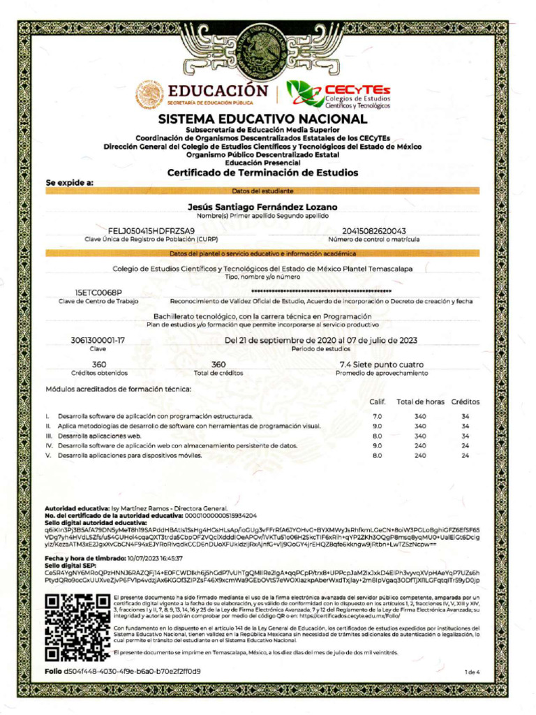 Certifica Do | PDF