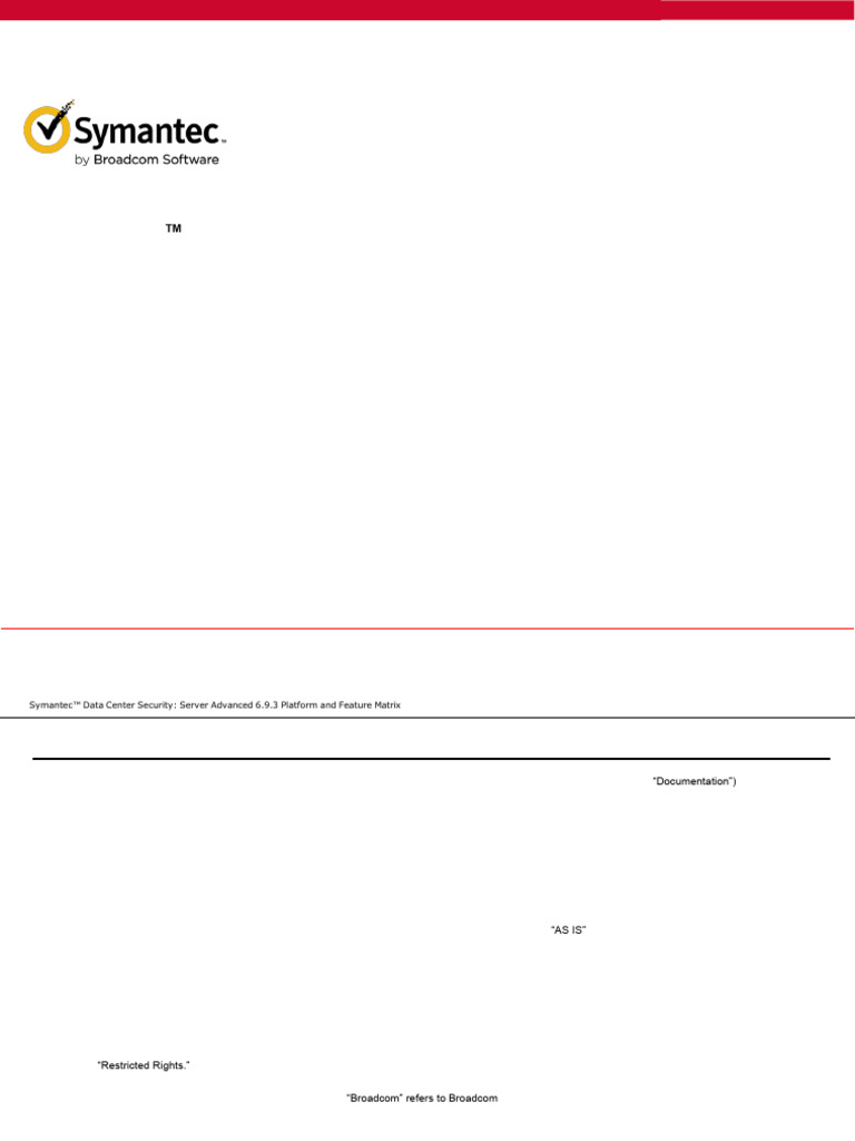 DCSSA Platform Feature Matrix | PDF | 64 Bit Computing | Microsoft Windows