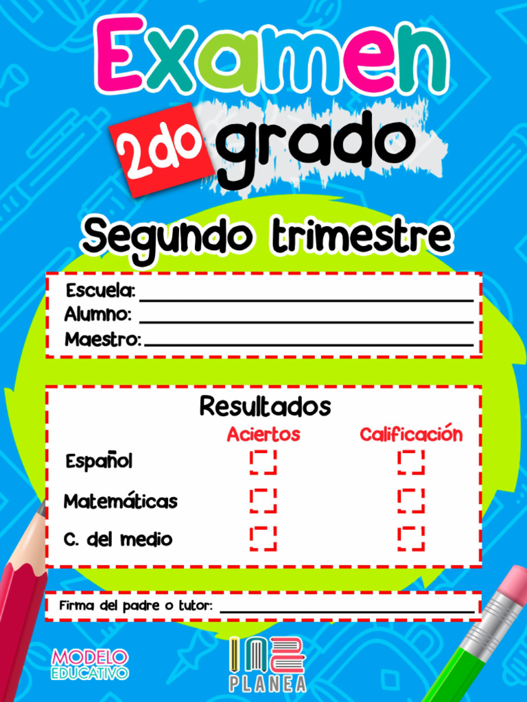 Examen Segundo Trimestre | PDF