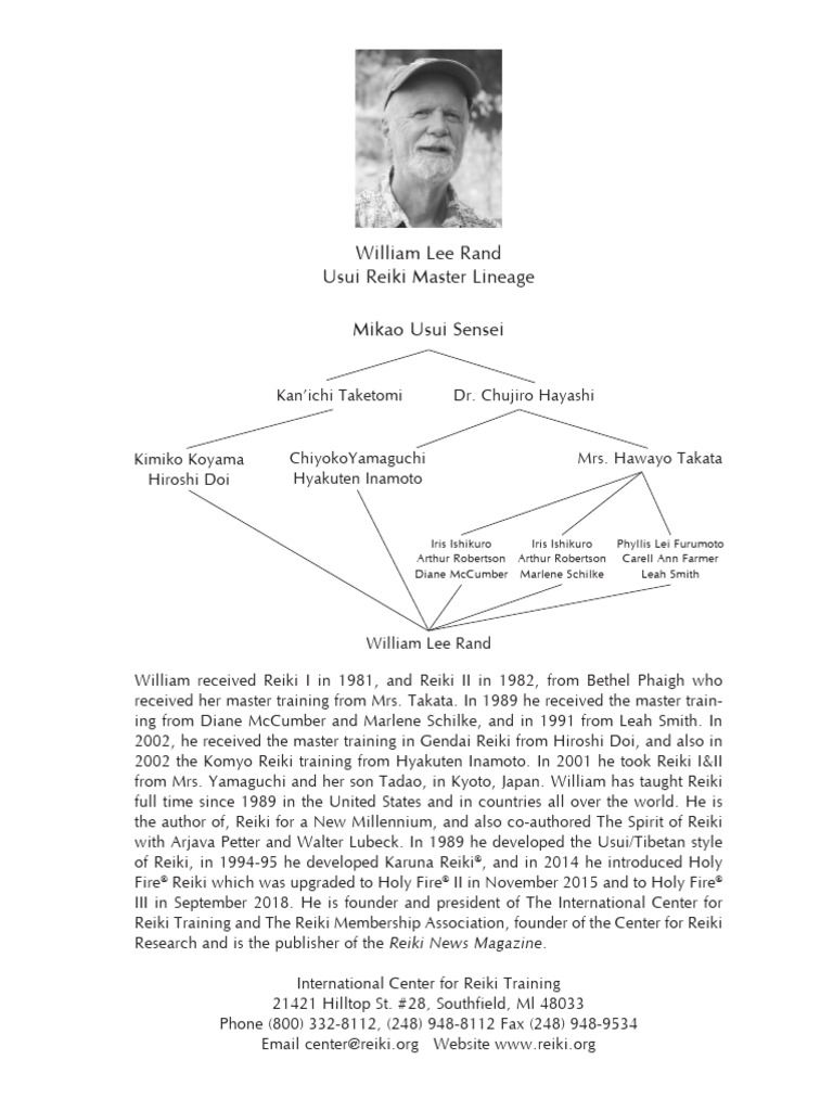 William Rand Lineage 032123 | PDF