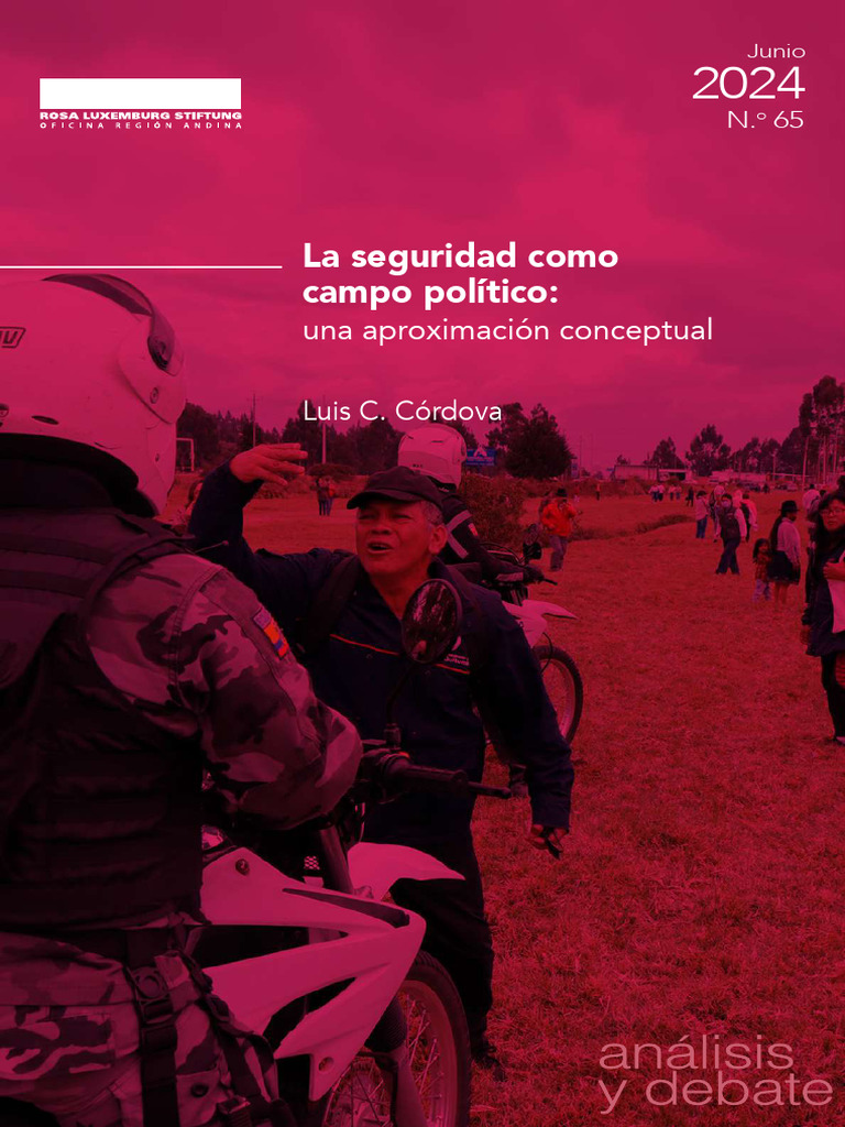 Seguridad Campo Politico Aproximacion Conceptual | PDF | Licencia ...