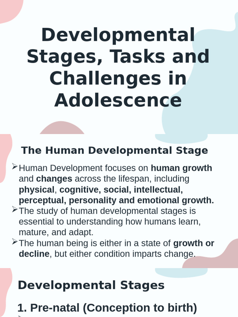 Personal Development and Self Knowledge | PDF | Adolescence | Developmental Psychology