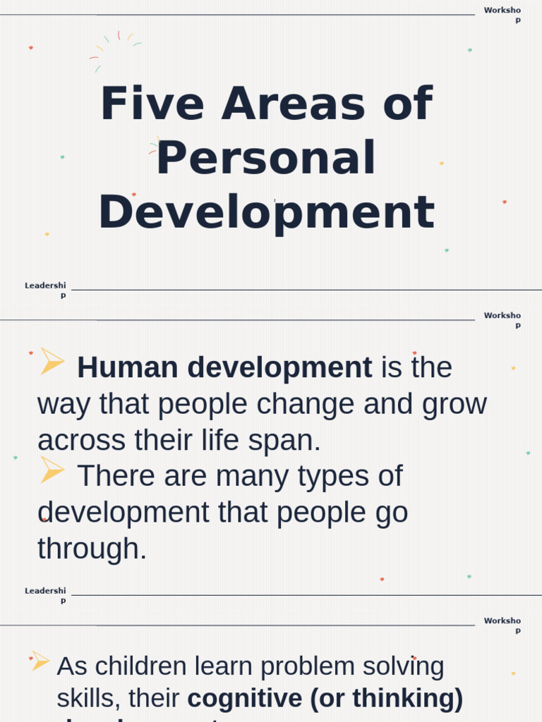 Five Areas of Development | PDF | Leadership | Mental Health