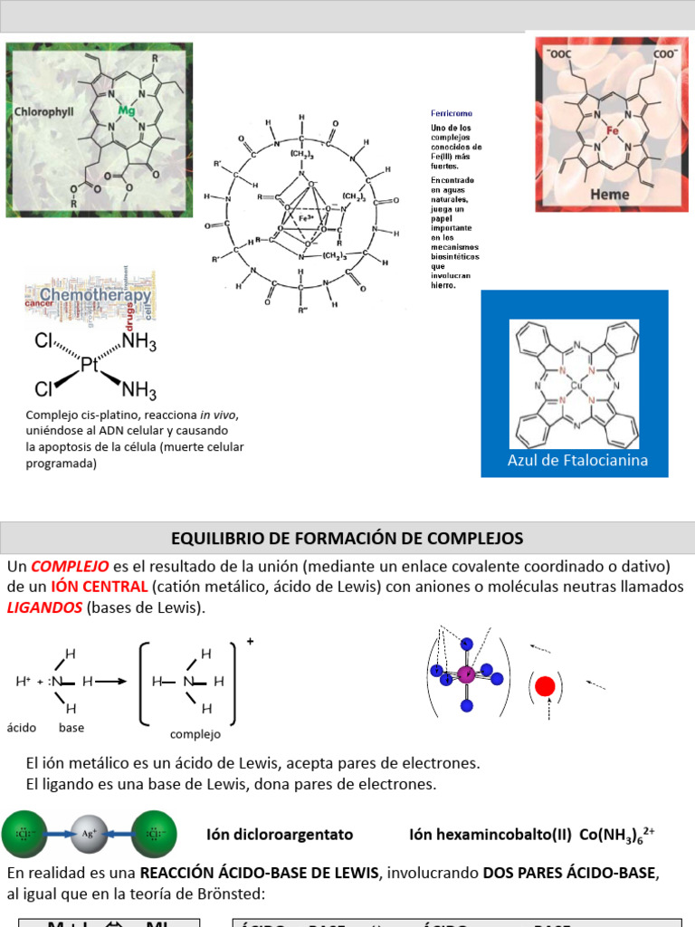 EQUILIBRIO DE F. DE COMPLEJOS 22 para PDF | PDF | Ligando | Ácido etilendiaminotetraacético