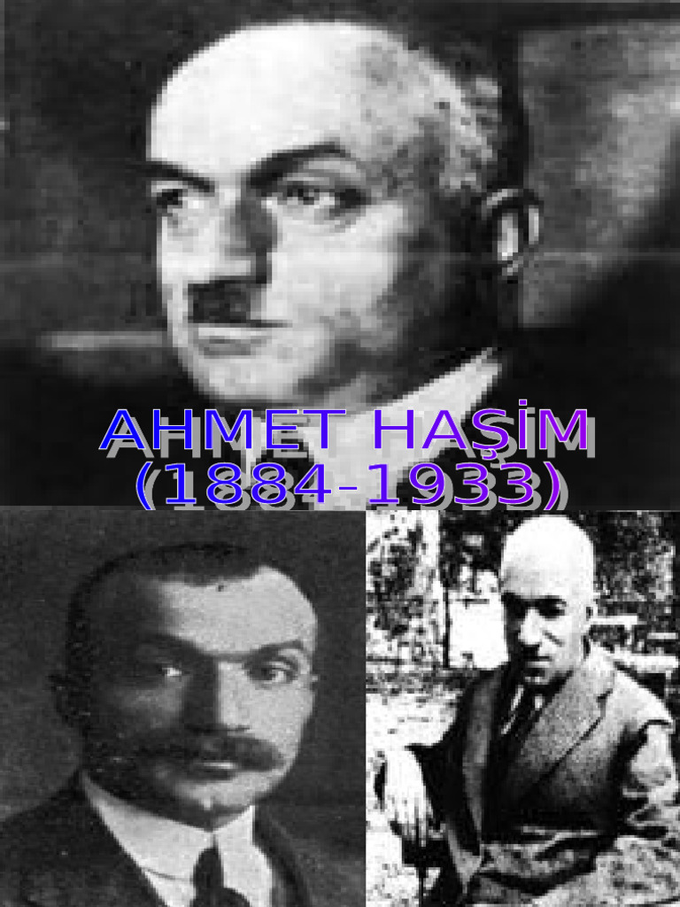 Ahmet Hasim | PDF