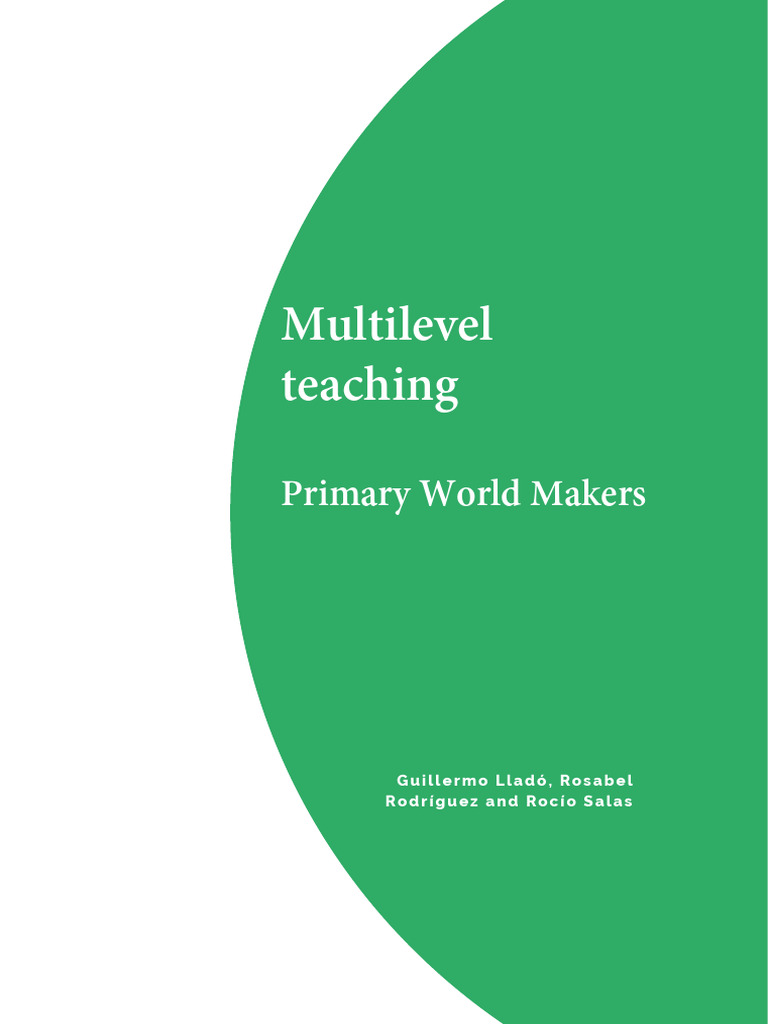 Multilevel Teaching Strategy Guide | PDF | Learning | Teachers