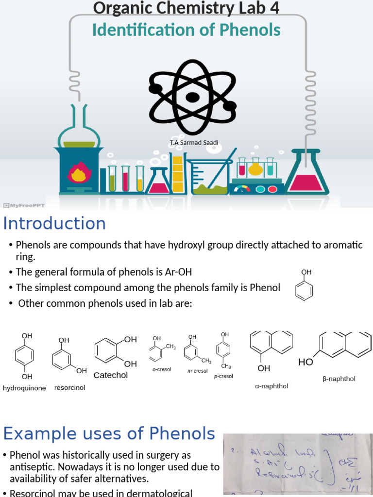 Identification of Phenols | PDF | Acid | Sodium Hydroxide