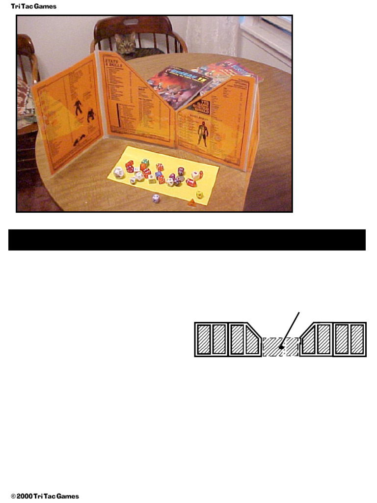 Tri Tac Games RPG Shield Guide | PDF | Parapsychology