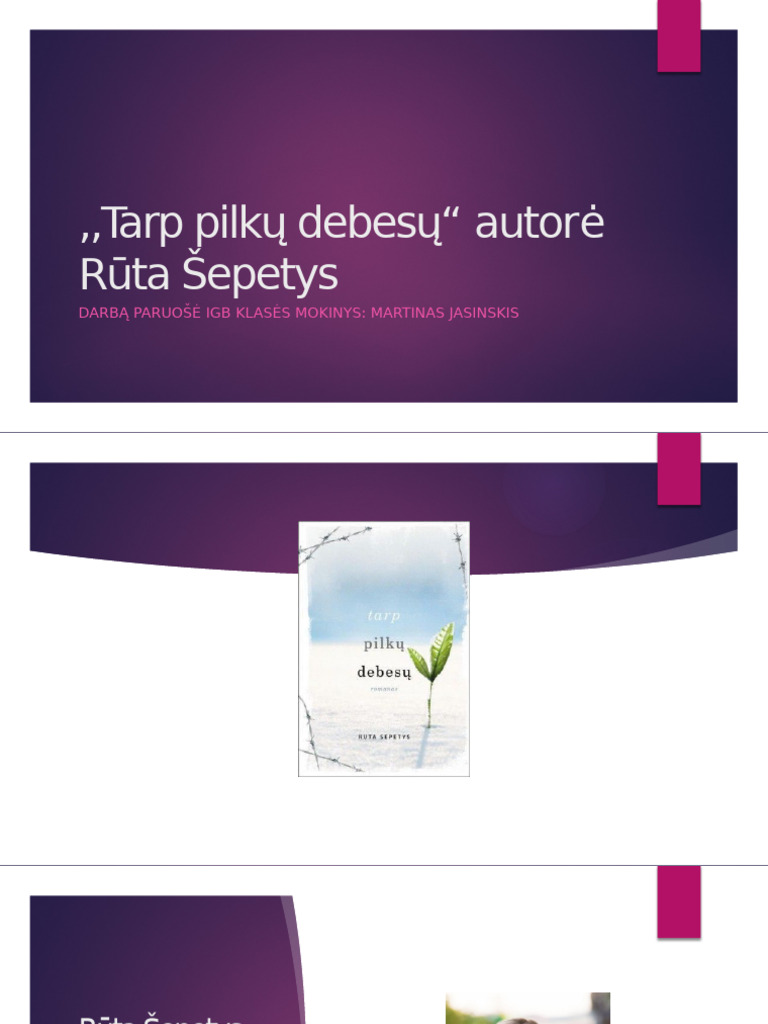 Tarp Pilkų Debesų | PDF