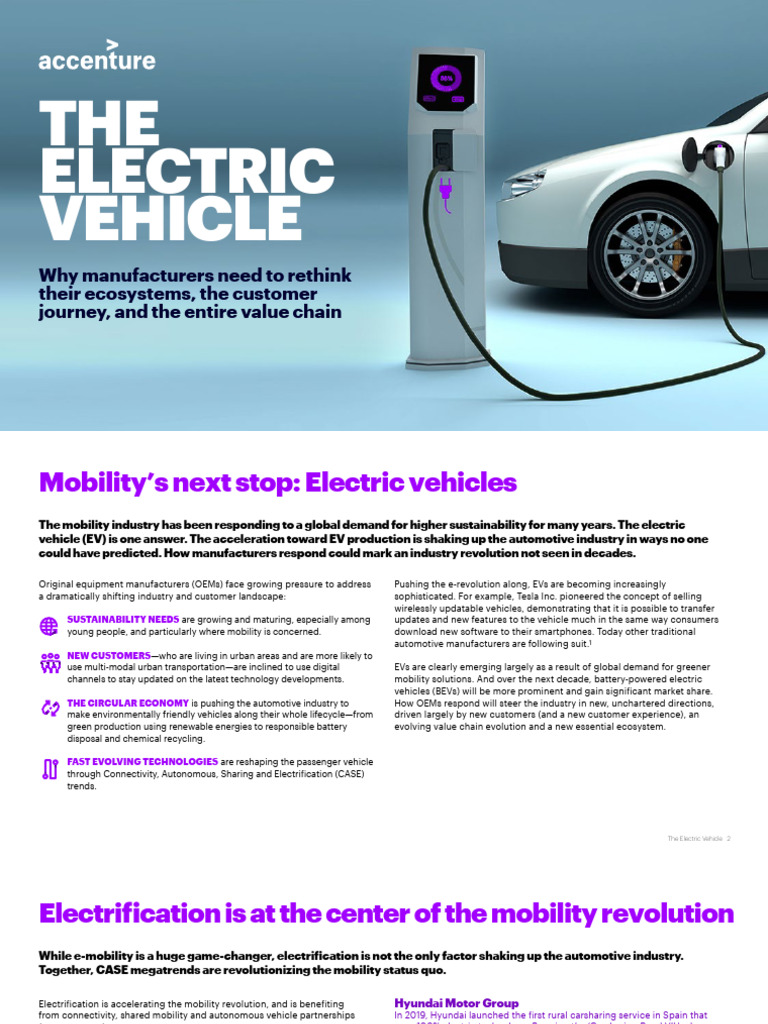 Electric Vehicle PoV 2021.accenture | PDF | Electric Vehicle | Renewable Energy