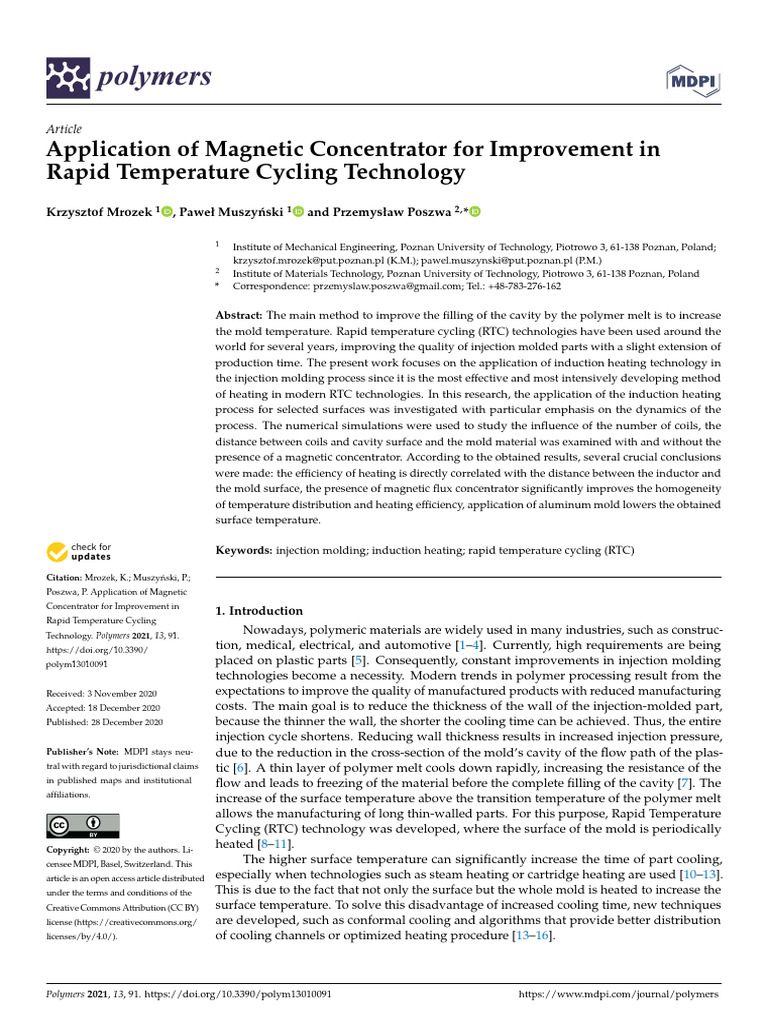 Application of Magnetic Concentrator For Improveme | PDF | Inductor ...