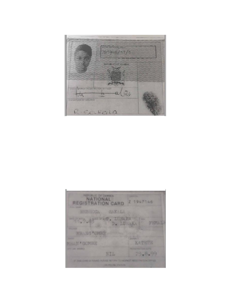 2.Nrc, Marriage Certificate and Acadermics | PDF