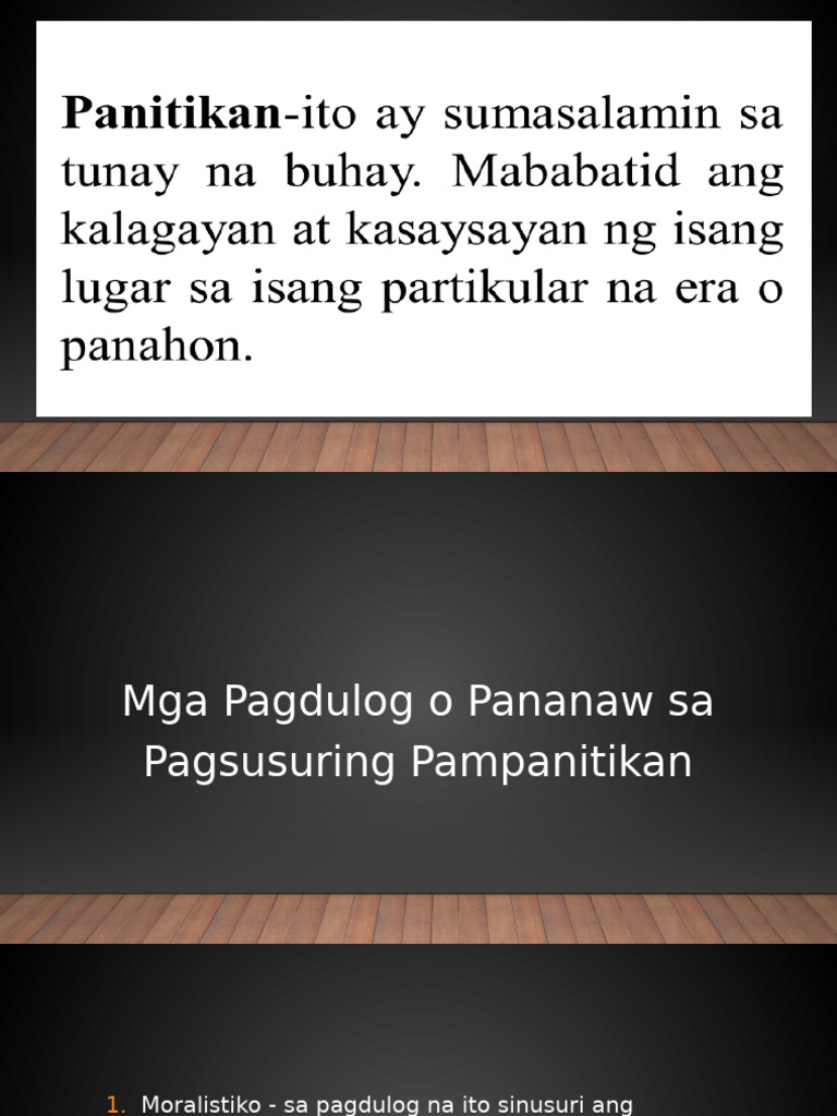 Fil. 10 Week 1 3rd Grading Zoom | PDF